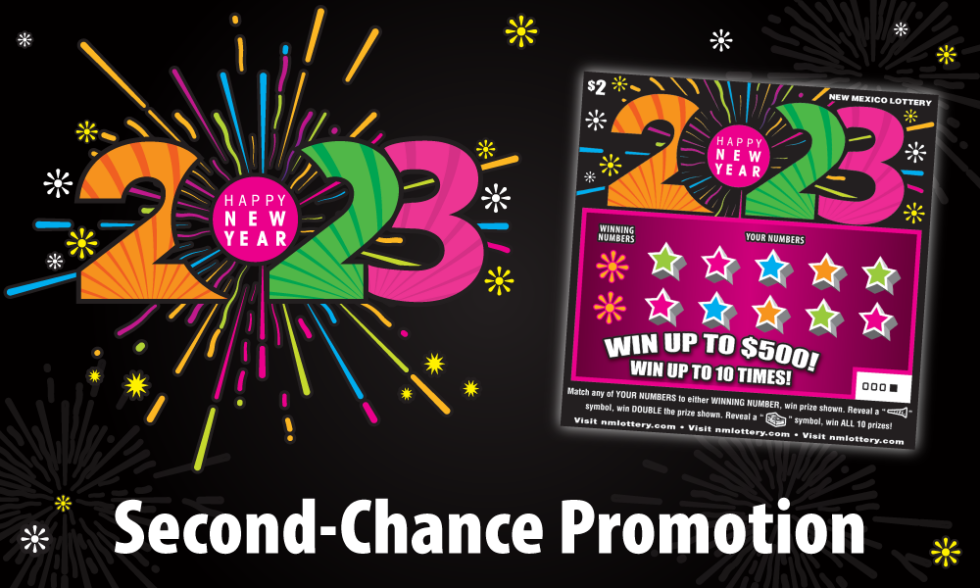 Happy New Year 2023 Second-Chance Promotion | NM Lottery